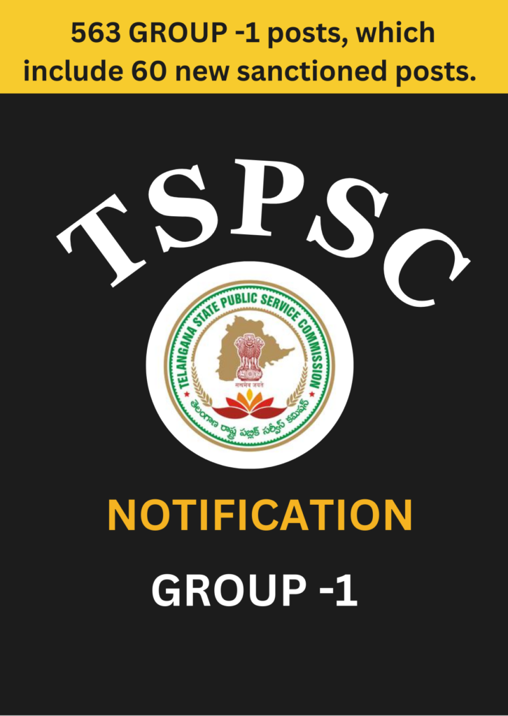 Breaking: TSPSC Releases Notification for 563 Group-1 Positions, Adds ...